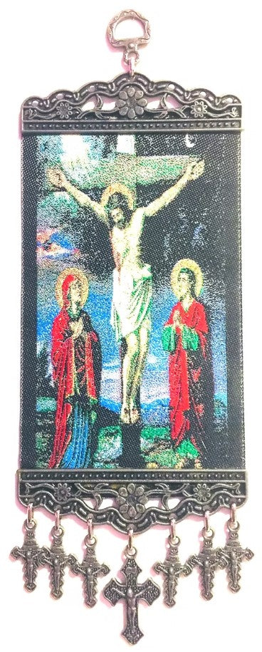 11" Crucifixion of Jesus Christ Religious Icon – The Cathedral Gift Shop