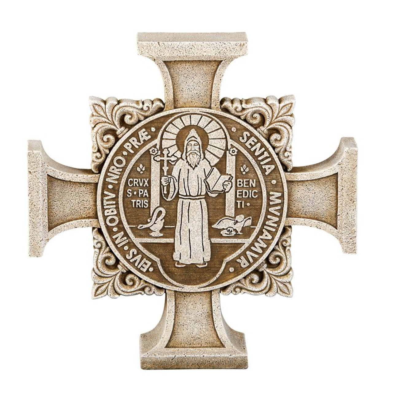 St. Benedict Cross Stepping Stone – The Cathedral Gift Shop
