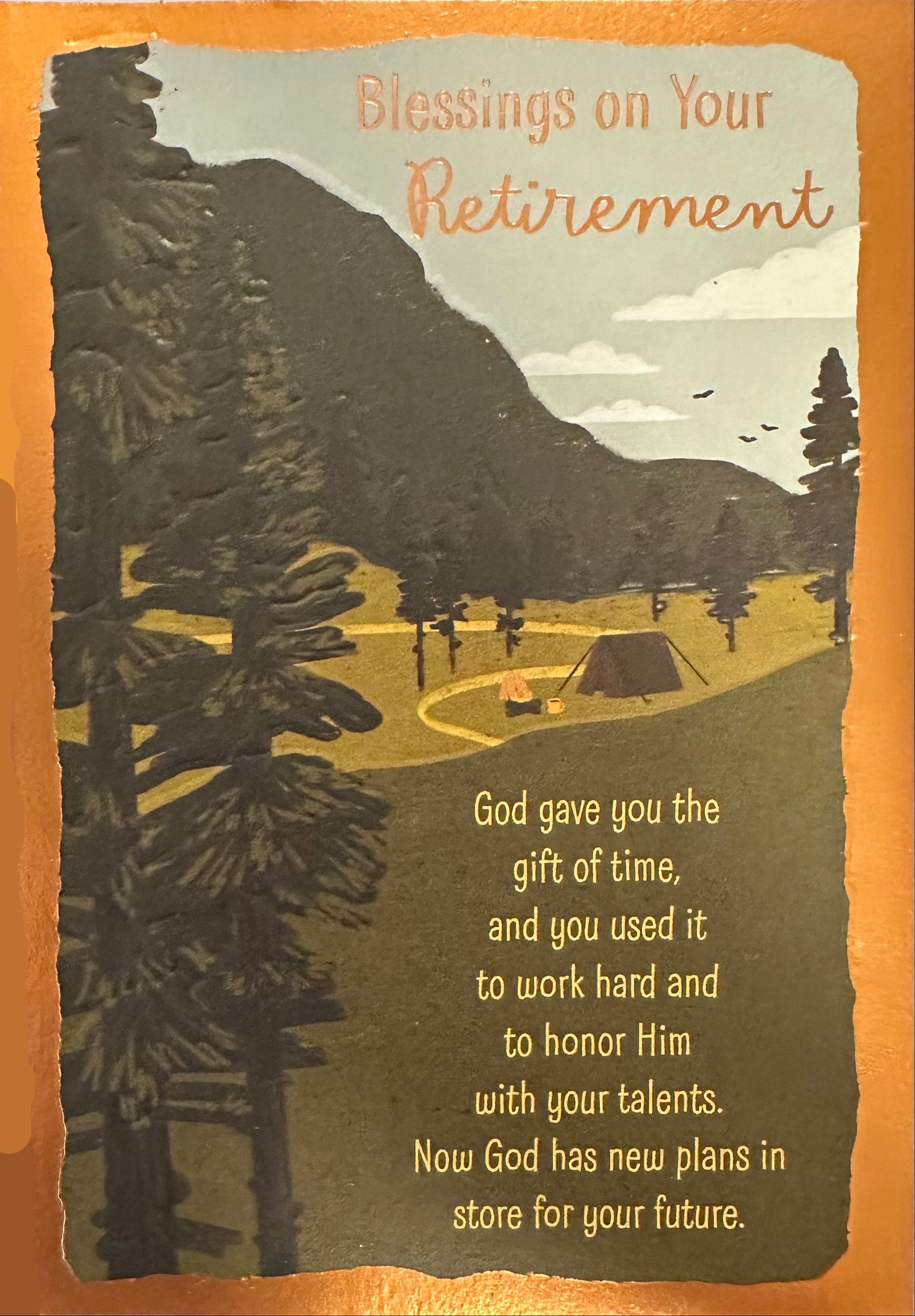 Blessings on Your Retirement Card – The Cathedral Gift Shop