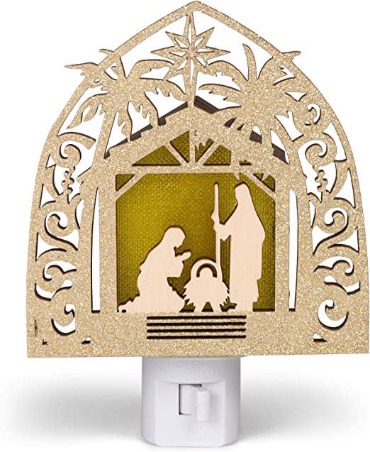 Nativity Night Light – The Cathedral Gift Shop