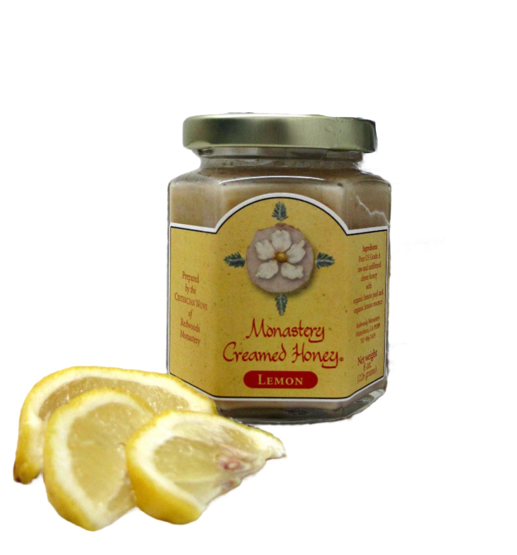 Redwoods Monastery Lemon Cream Honey – The Cathedral Gift Shop